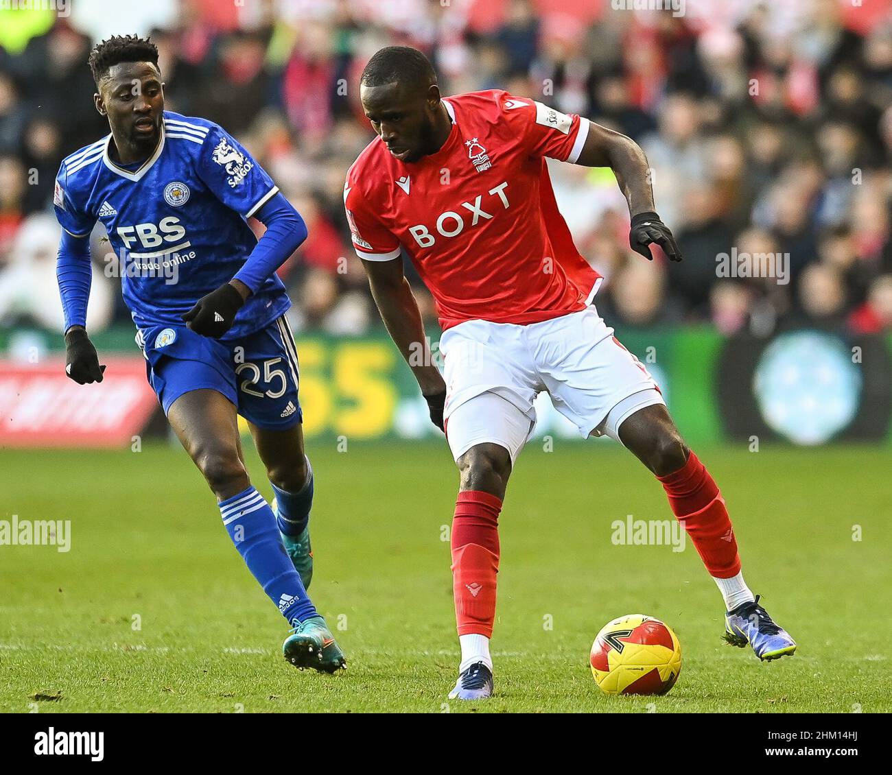 Keinan Davis #9 of Nottingham Forest in action during the game Stock ...