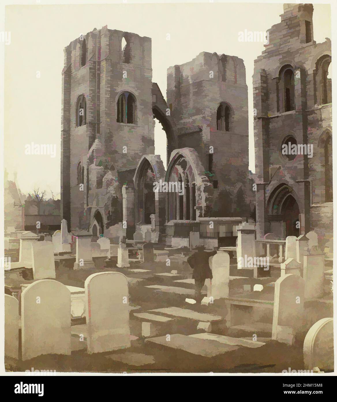 Art inspired by View of Elgin Cathedral, Elgin Cathedral; South Aisle ...