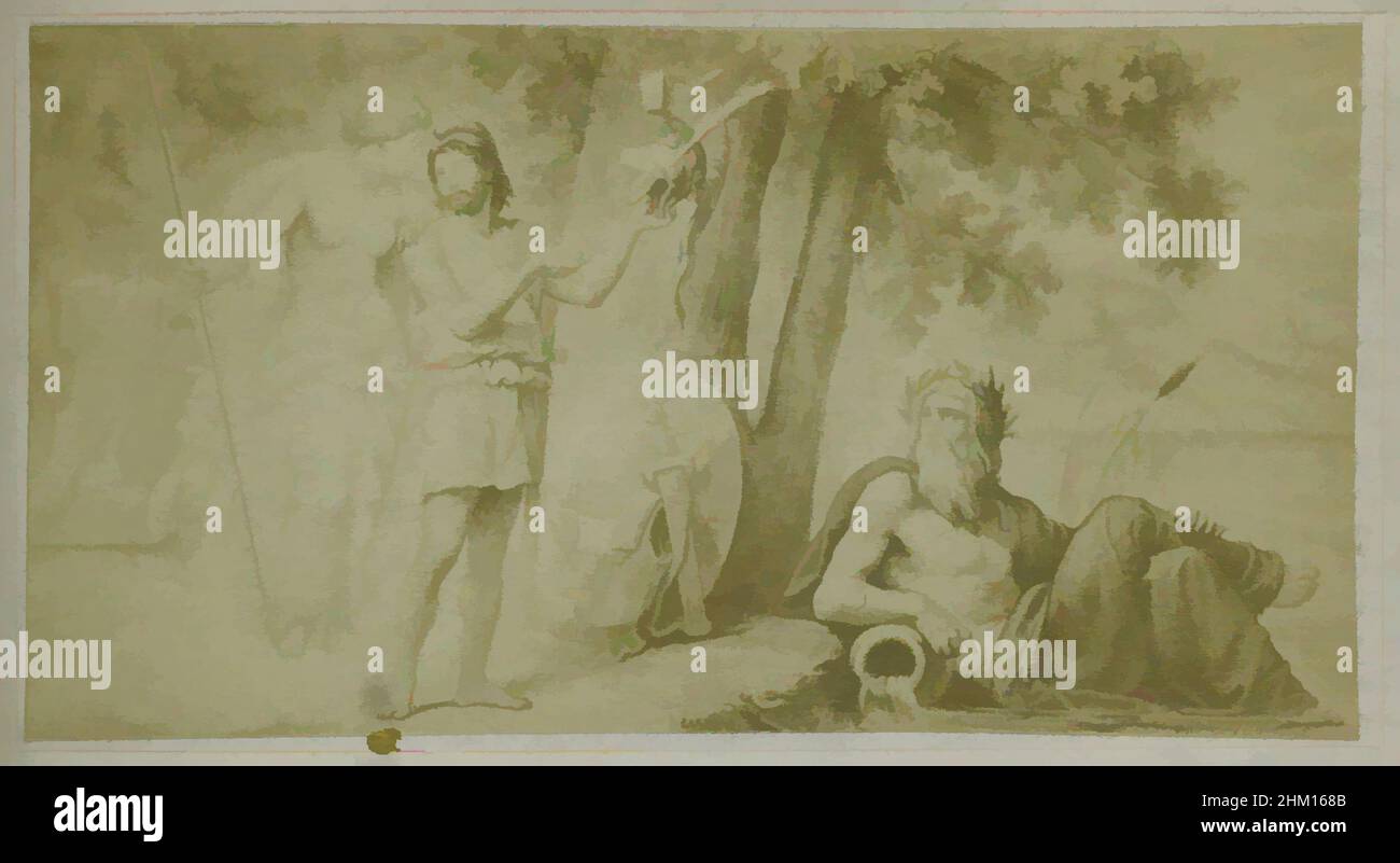 Art inspired by Photoreproduction of a painting, depicting Aeneas ...