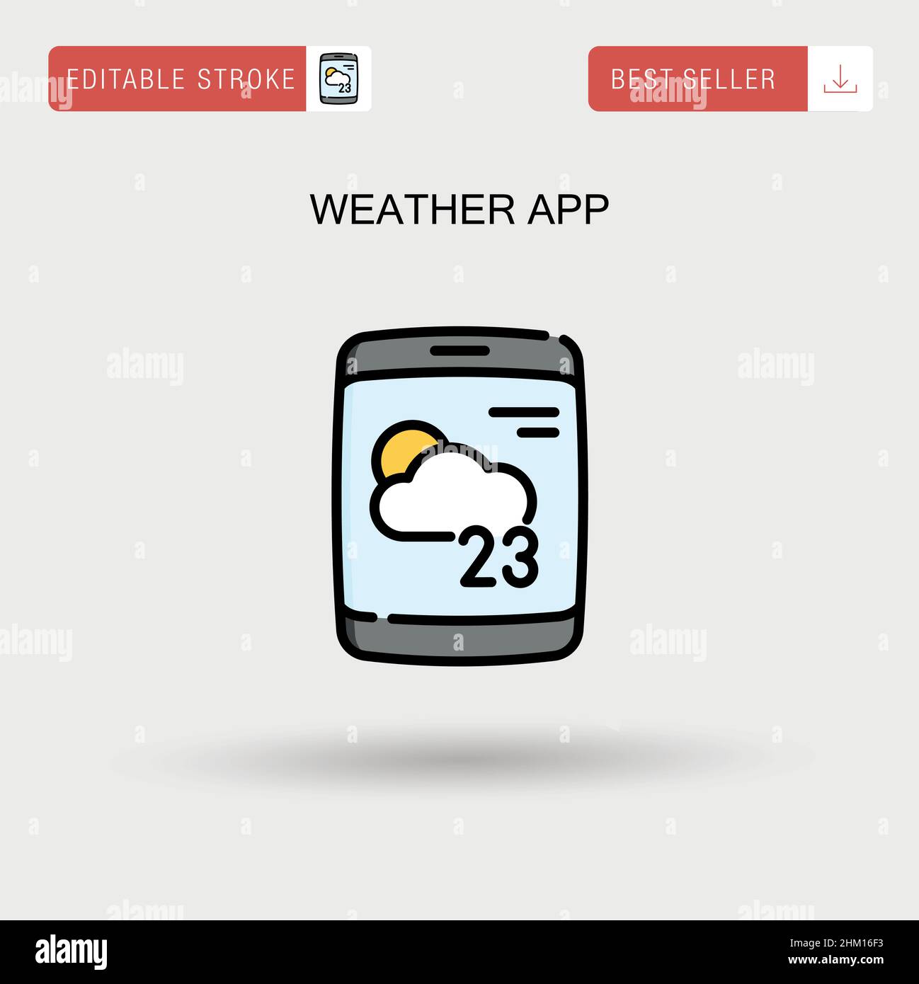 Mobile forecast Stock Vector Images - Alamy