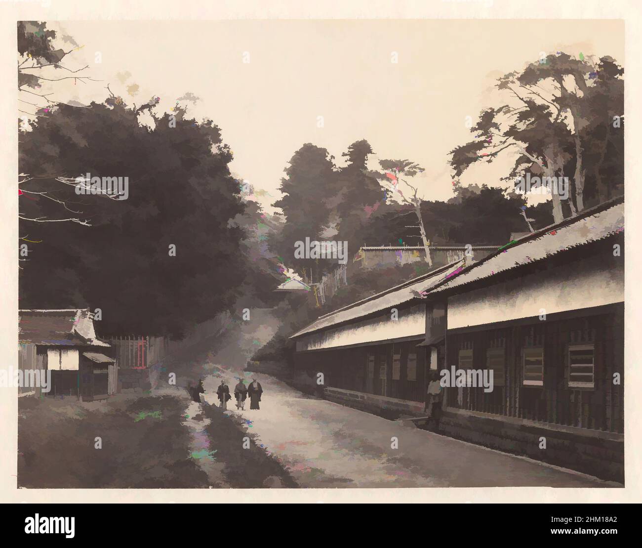 Art inspired by Samurai at the palace of Daimyo Shimazu Tadayoshi of ...