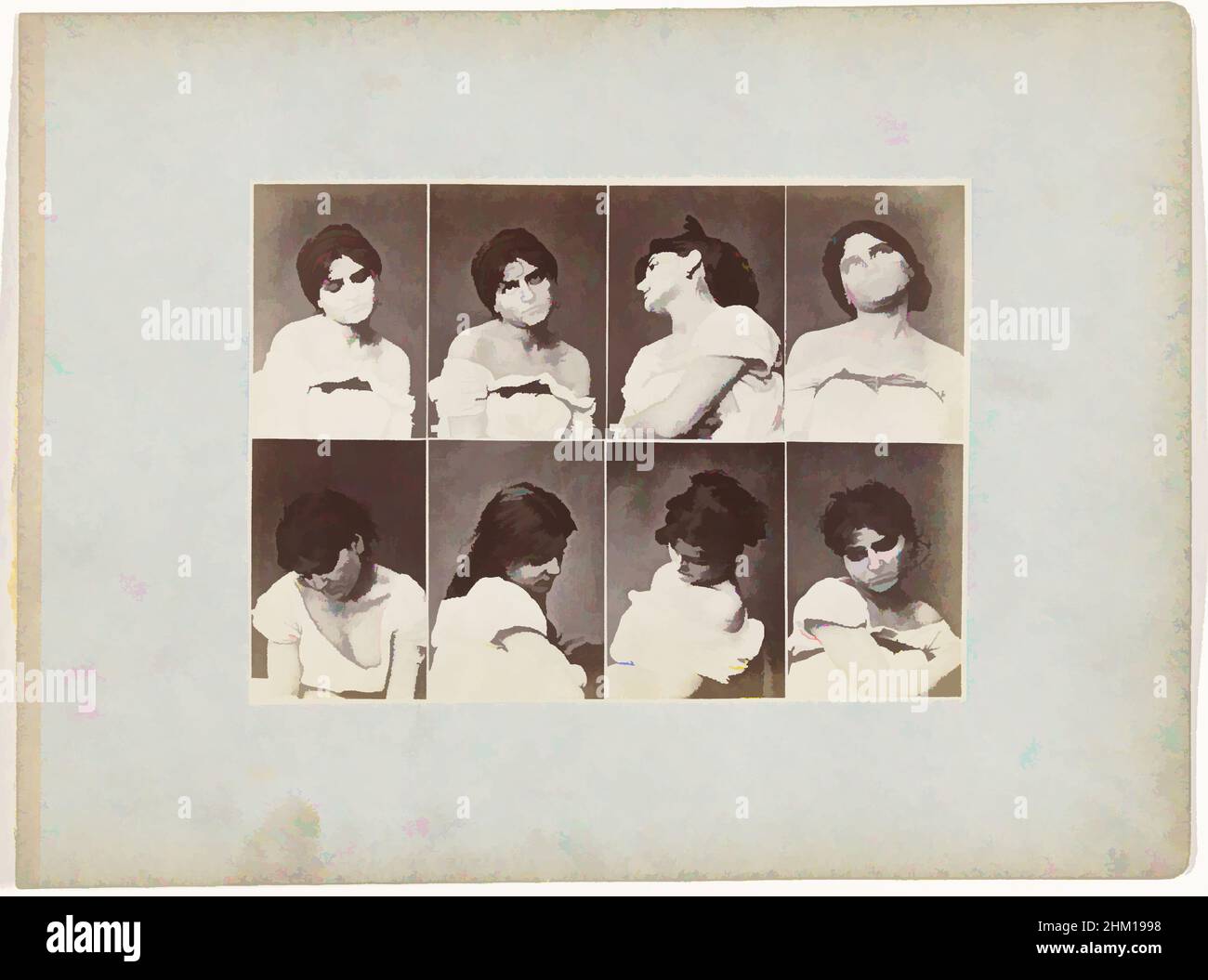 Art inspired by Eight portraits of an unknown young woman, Album d ...