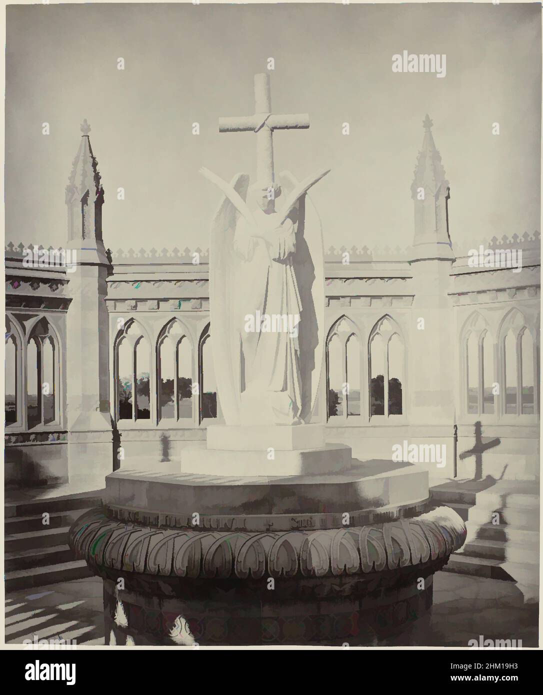 Art inspired by British memorial at Bibighar commemorating the siege of ...