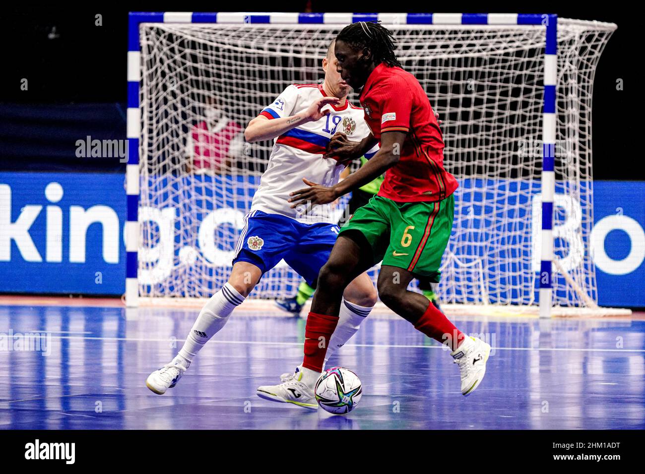 AMSTERDAM, NETHERLANDS - FEBRUARY 6: Paulinho of Russia, Zicky Te of ...