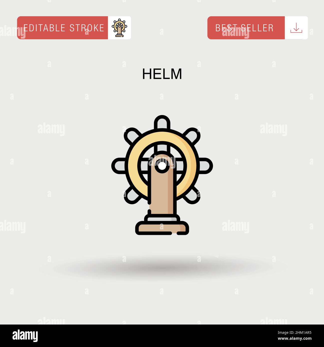 Helm logo hi-res stock photography and images - Alamy