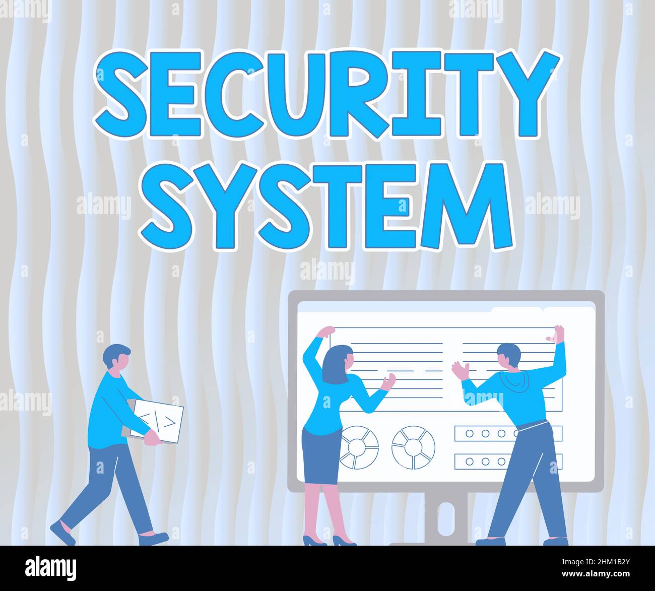 Text showing inspiration Security System. Business concept system ...