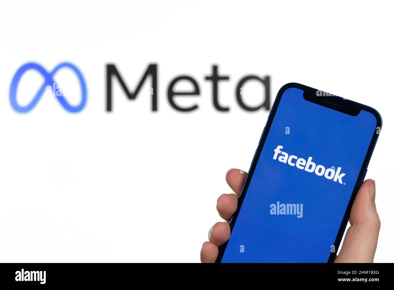 Meta logo Cut Out Stock Images & Pictures - Alamy