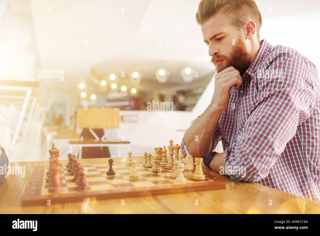 Strategy and tactics concept with businessman hi-res stock photography ...