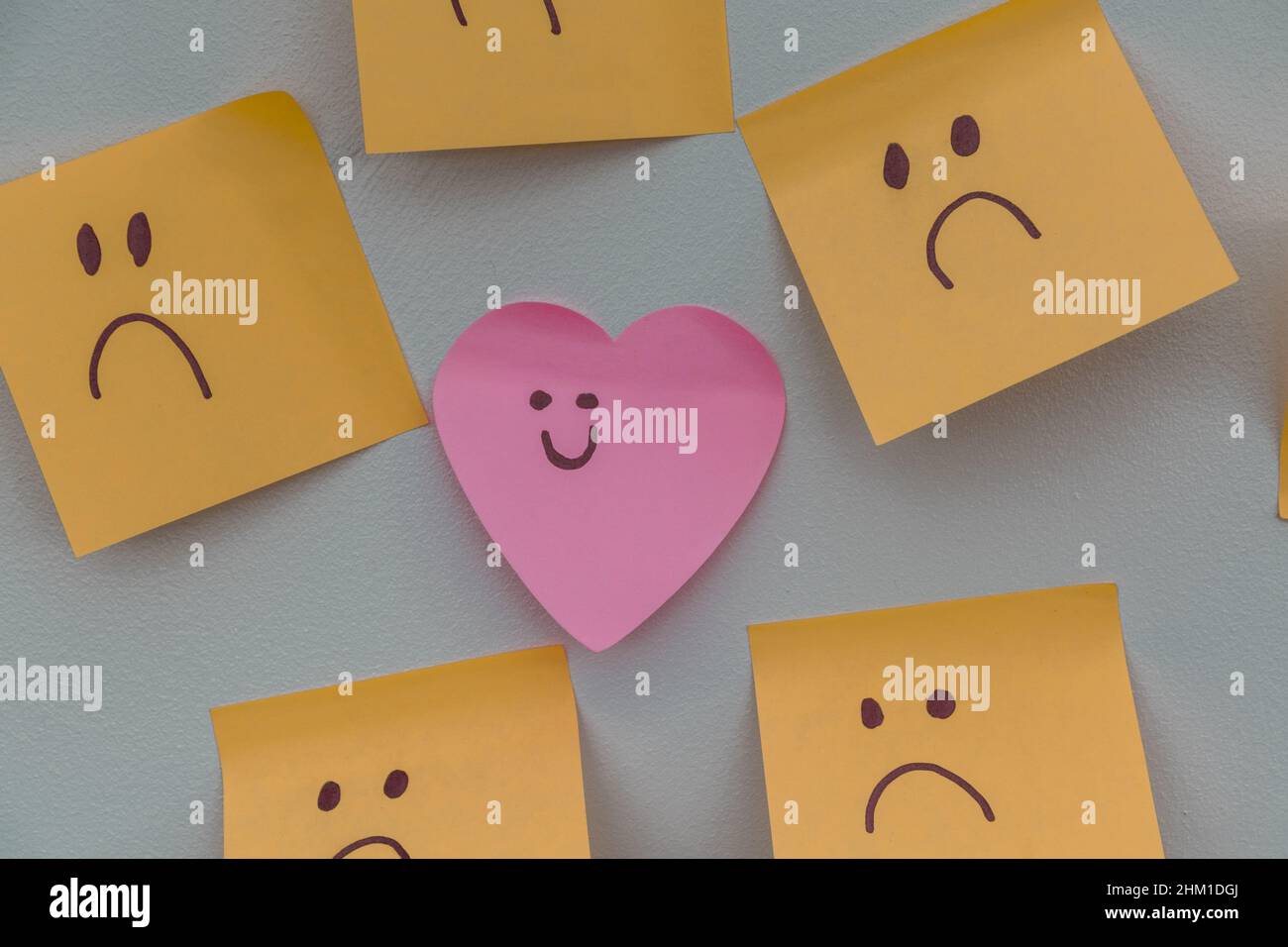 Happy sad faces mask hi-res stock photography and images - Alamy