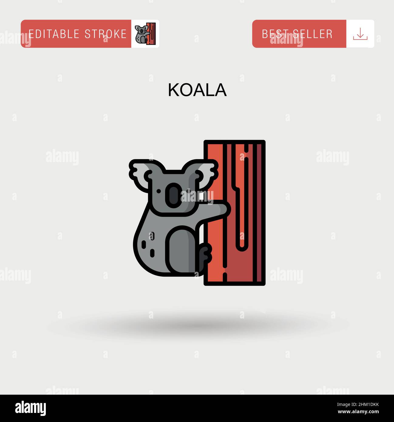 Koala bear baby australia Stock Vector Images - Alamy