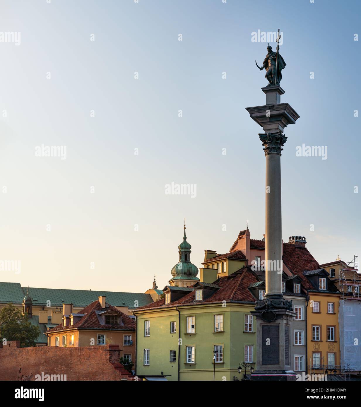 Castle Square and Sigismunds Column erected in 1643 and designed by ...