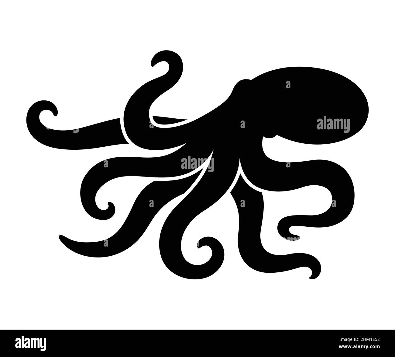 Simple Octopus Vector