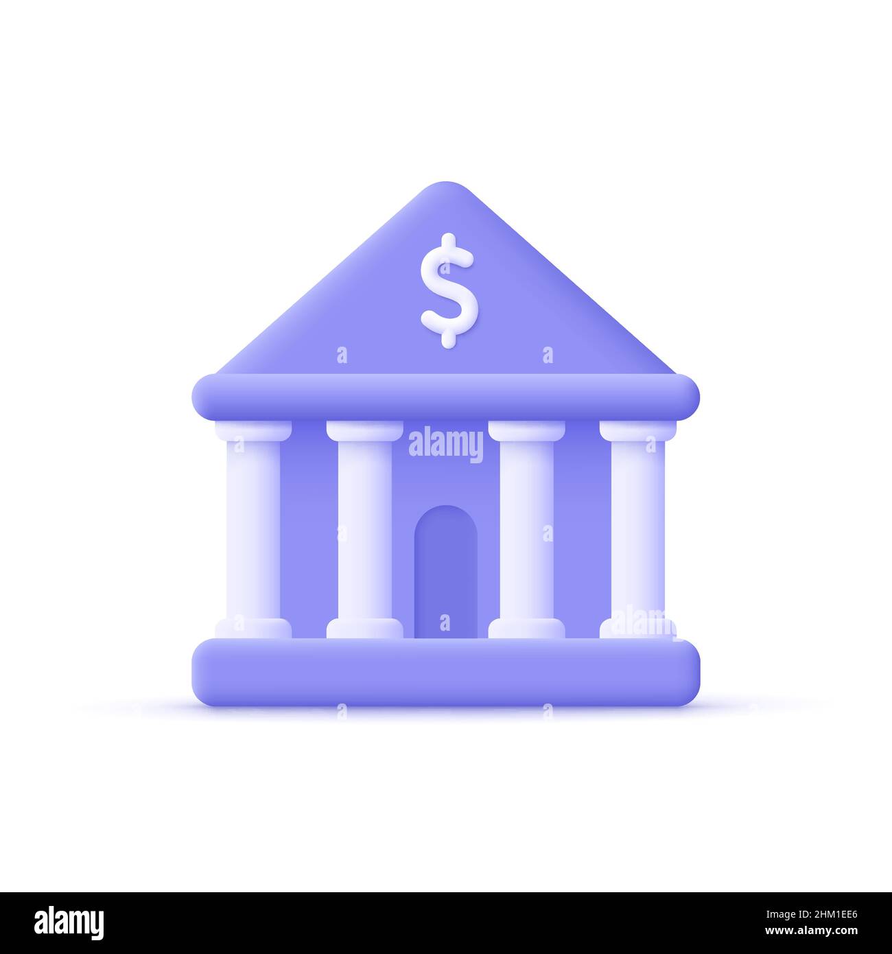 Bank building. Online banking, finance, bank transactions, bank service ...