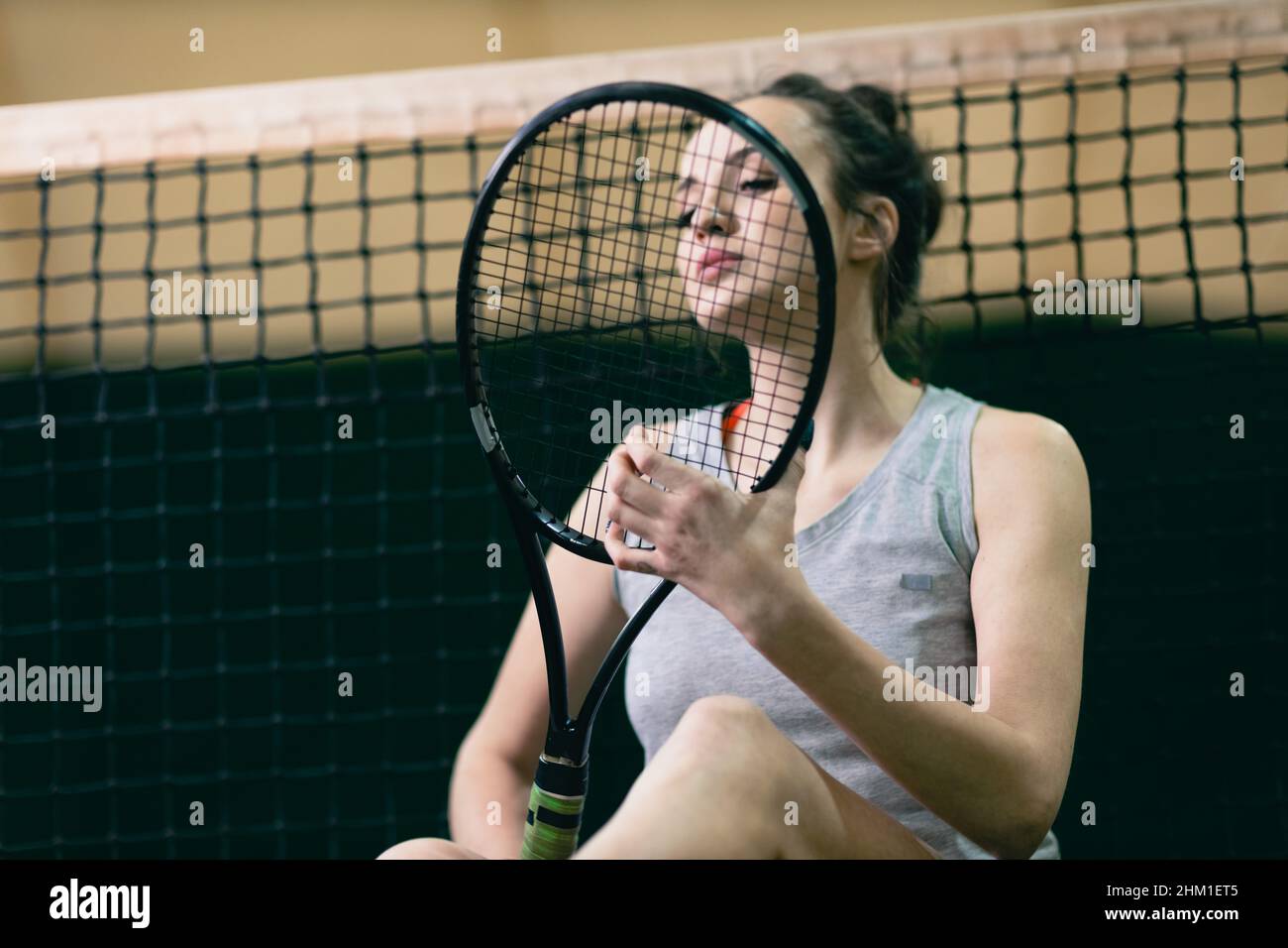 Portrait tennis hi-res stock photography and images - Alamy