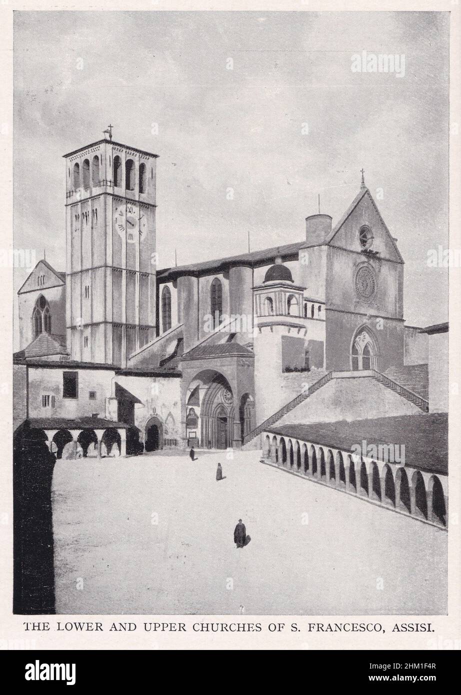 Lower and upper churches of st francesco hi-res stock photography and ...