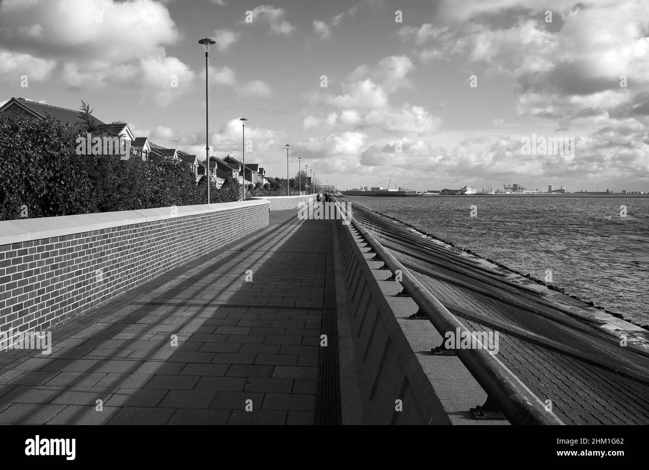 Coastal pathway uk Black and White Stock Photos & Images - Alamy