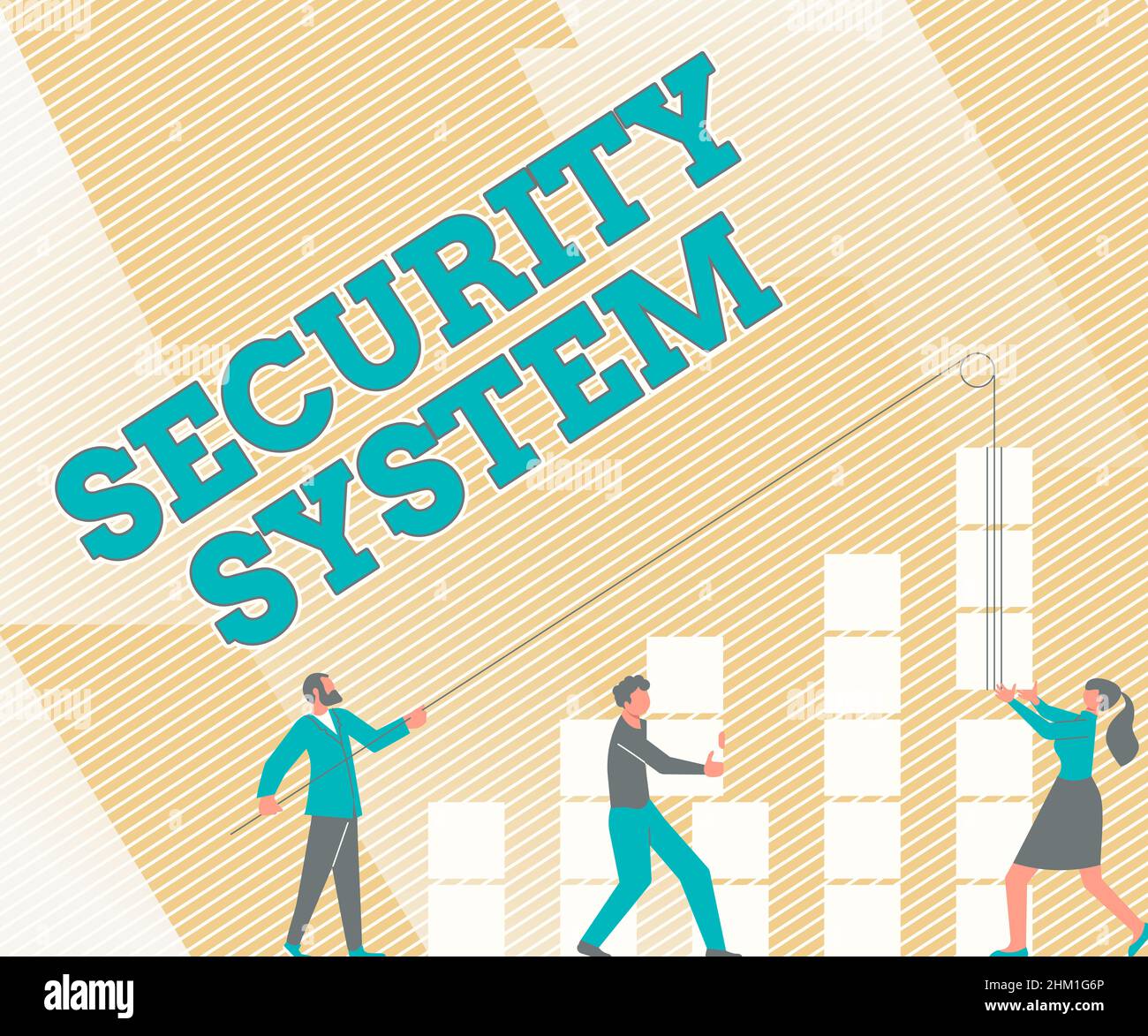 Conceptual Display Security System Concept Meaning System Designed To Detect Intrusion Or