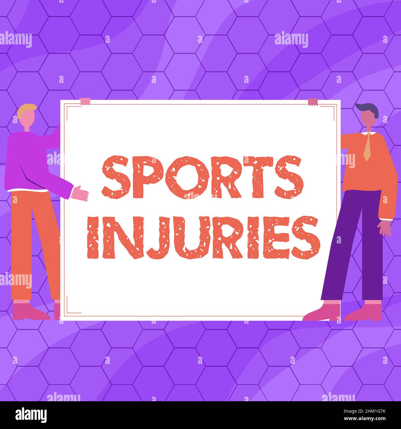 Handwriting text Sports Injuries. Business concept kinds of injury that ...