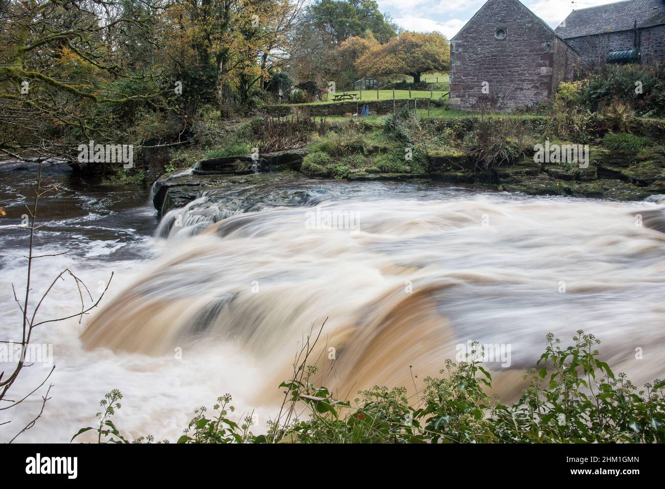 Pots of Gartness on Endrick Water west of Killearn, near Glasgow ...