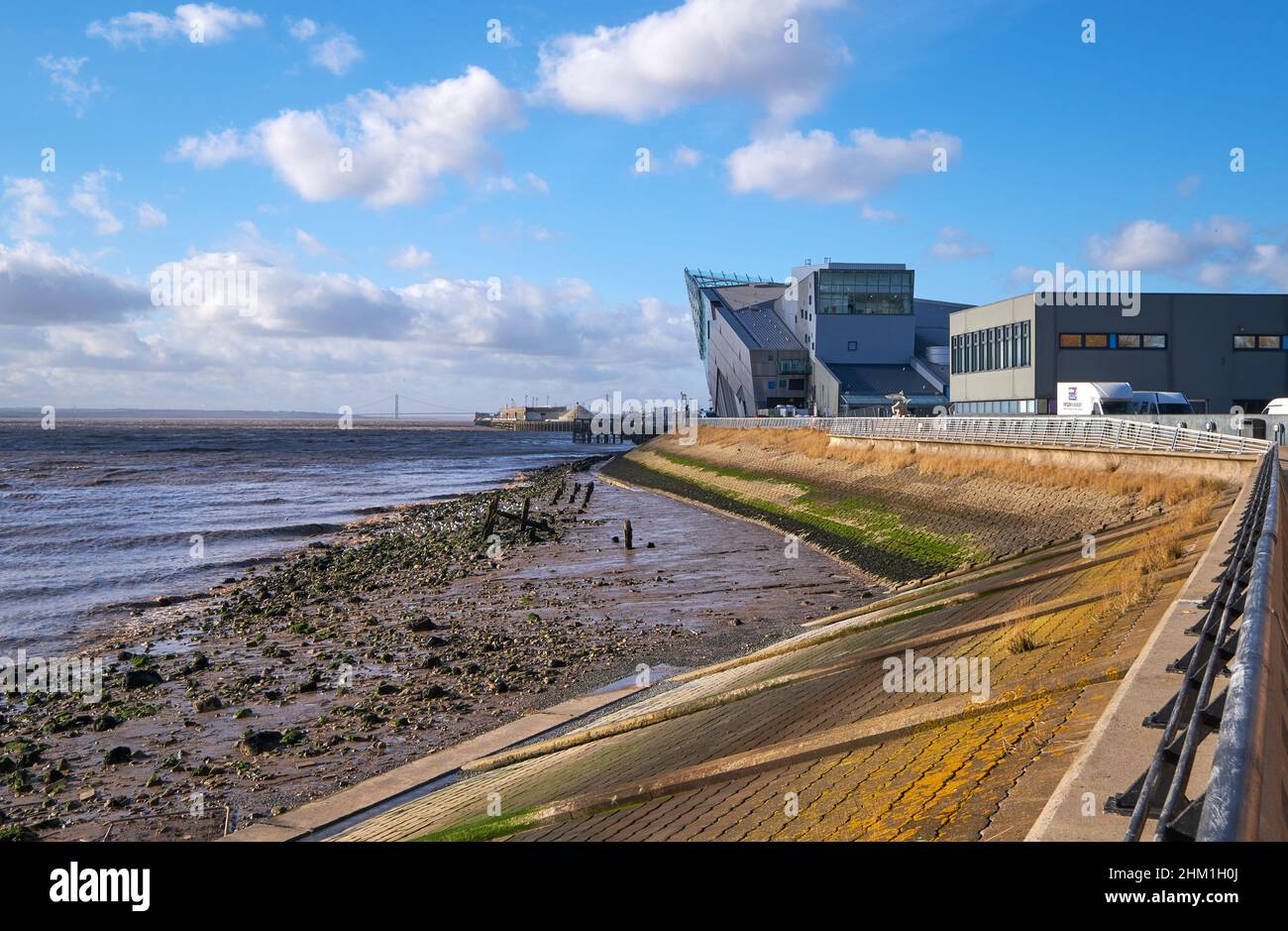 Modern sea life center in Hull, Yorkshire, UK Stock Photo - Alamy
