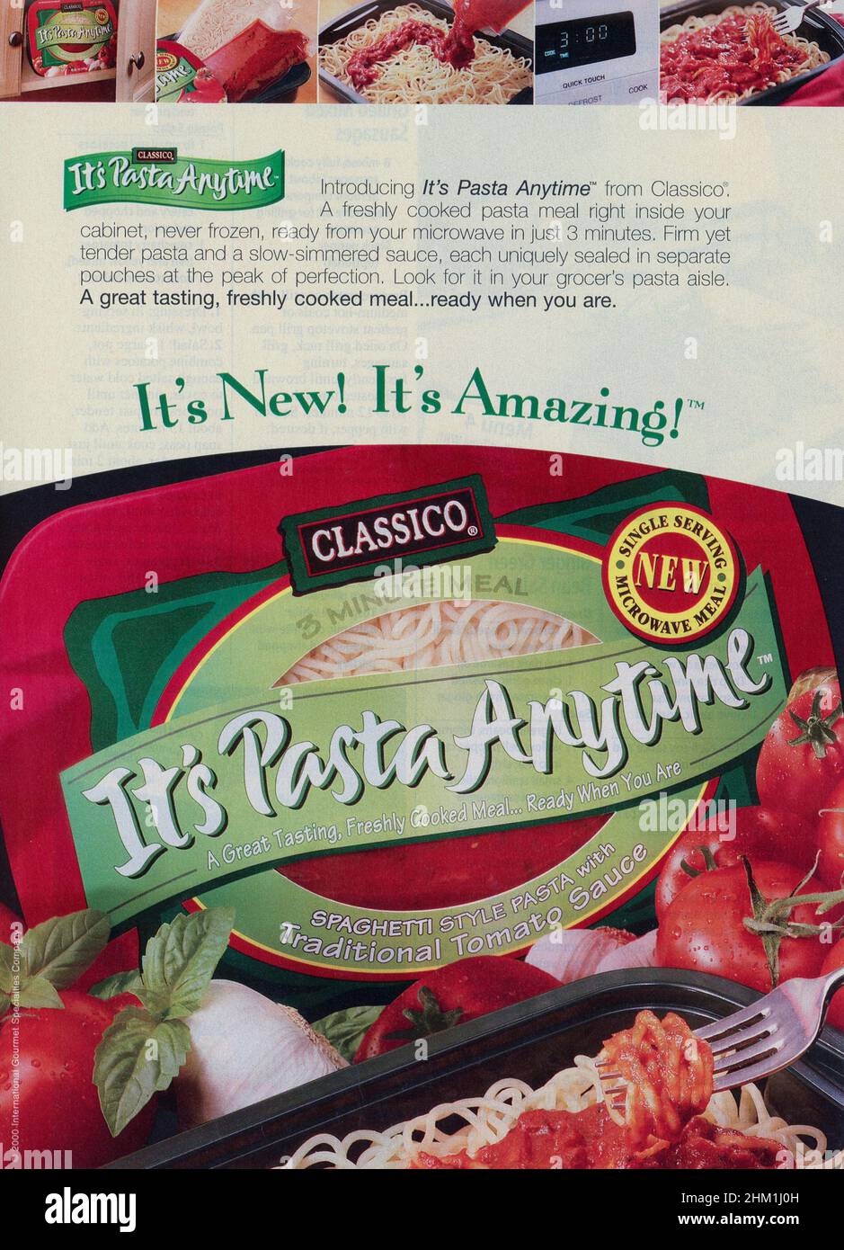 Vintage microwave meal hi-res stock photography and images - Alamy