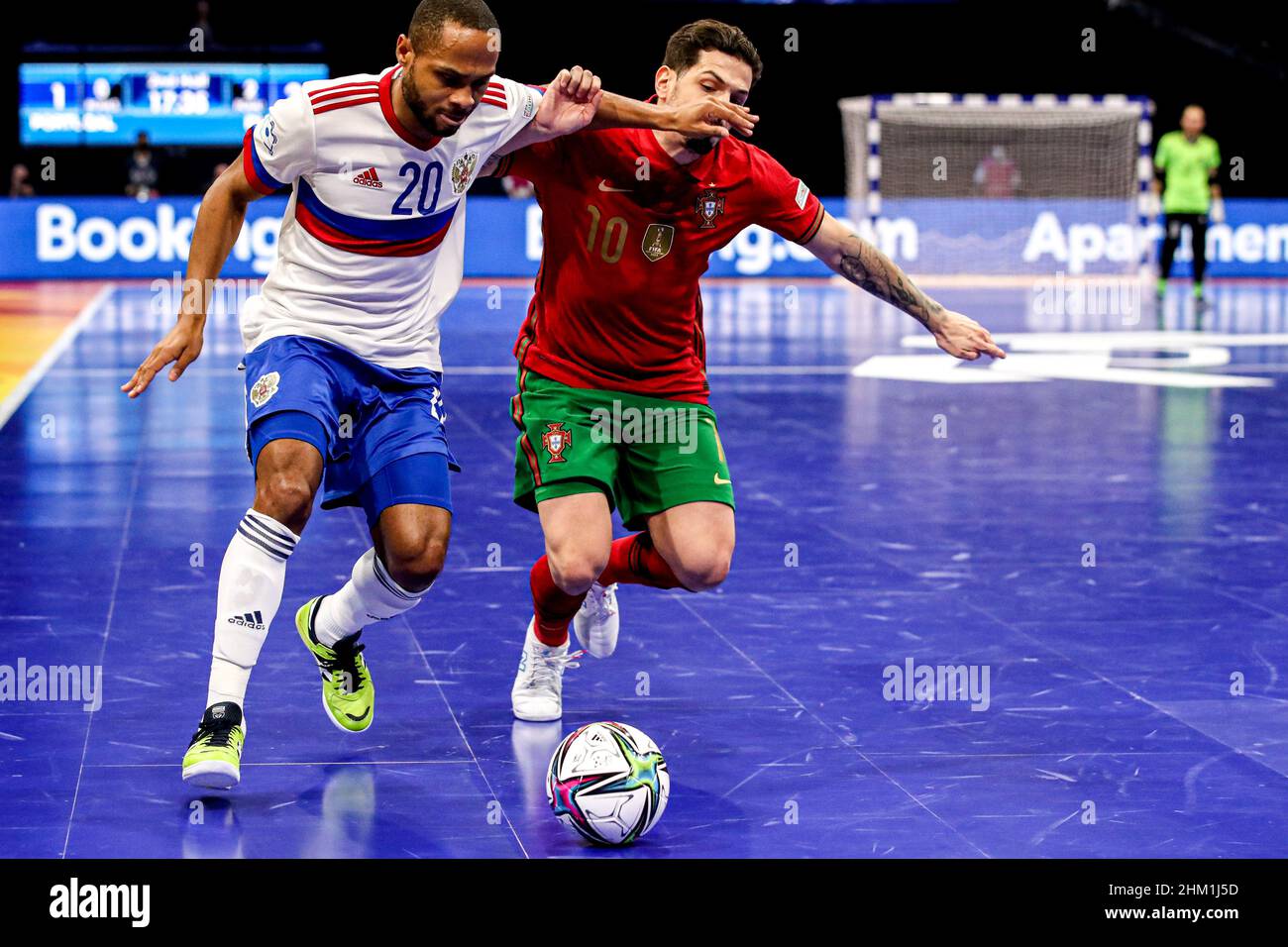 AMSTERDAM, NETHERLANDS - FEBRUARY 6: Nando of Russia, Bruno Coelho of ...