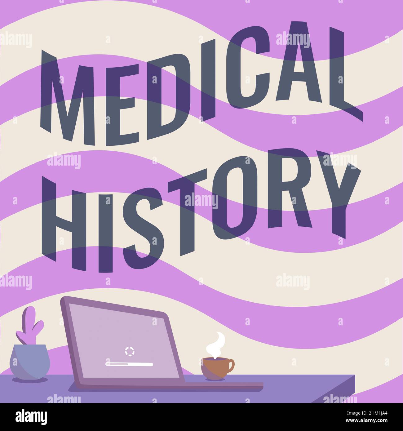 Writing displaying text Medical History. Business approach the past ...