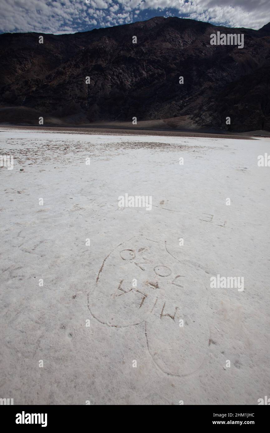 Badwater Basin is an endorheic basin in Death Valley National Park ...