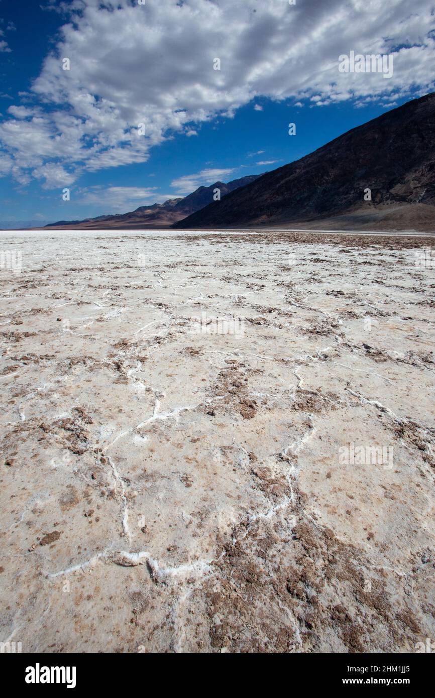 Badwater Basin is an endorheic basin in Death Valley National Park ...