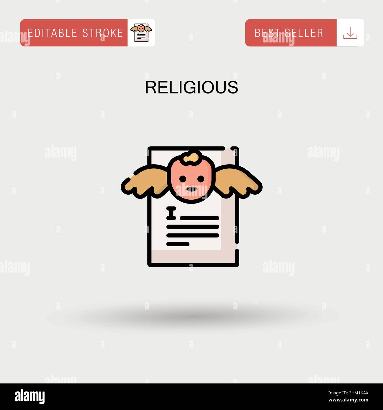 Religious Simple vector icon Stock Vector Image & Art - Alamy