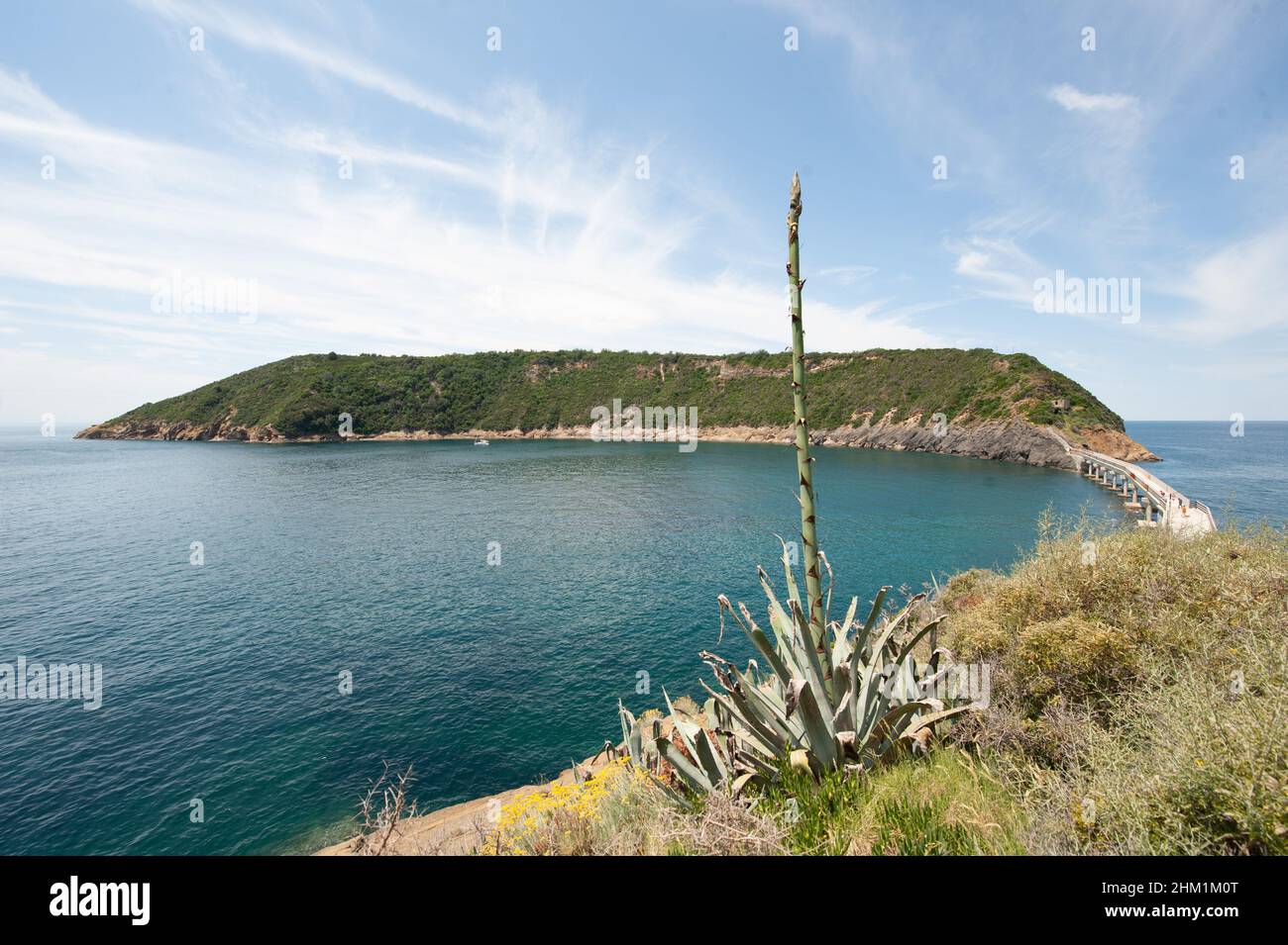 Island of Procida, the small Vivara Island, privately owned Stock Photo ...