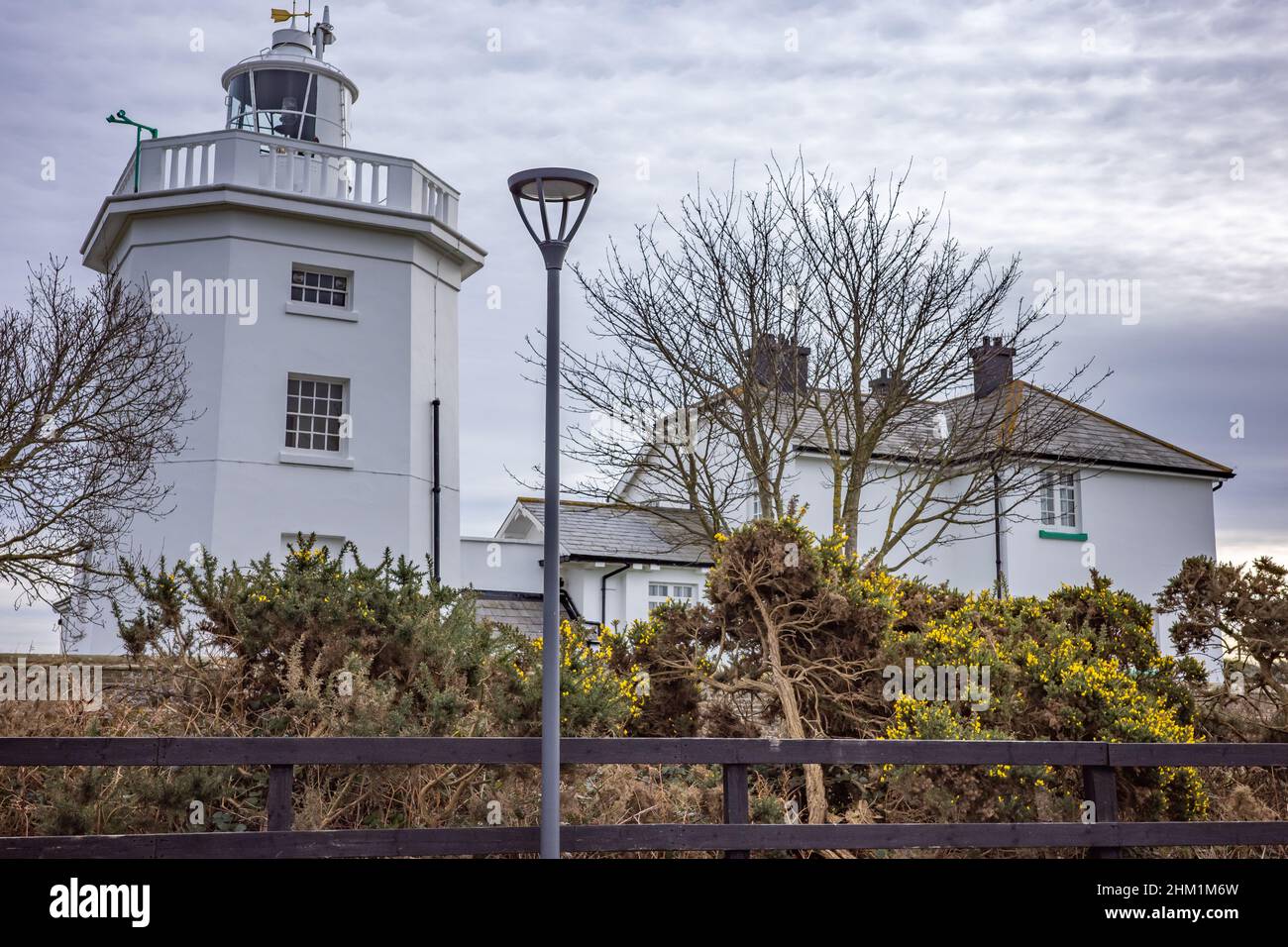 Cromer, Norfolk, UK – February 2022. The exterior of Cromer Lighthouse ...