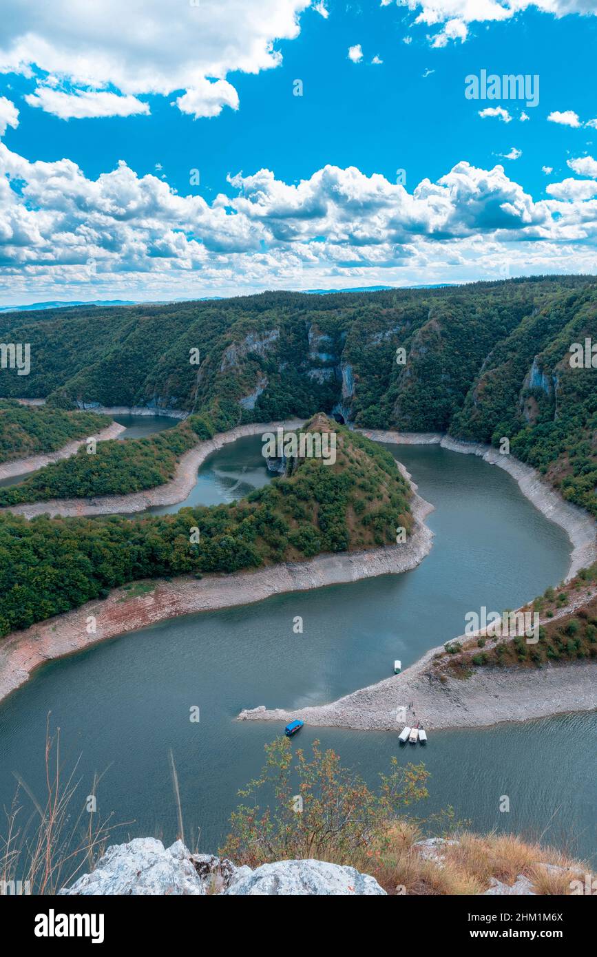 Special natural reserve Uvac under the Serbia state's protection and ...