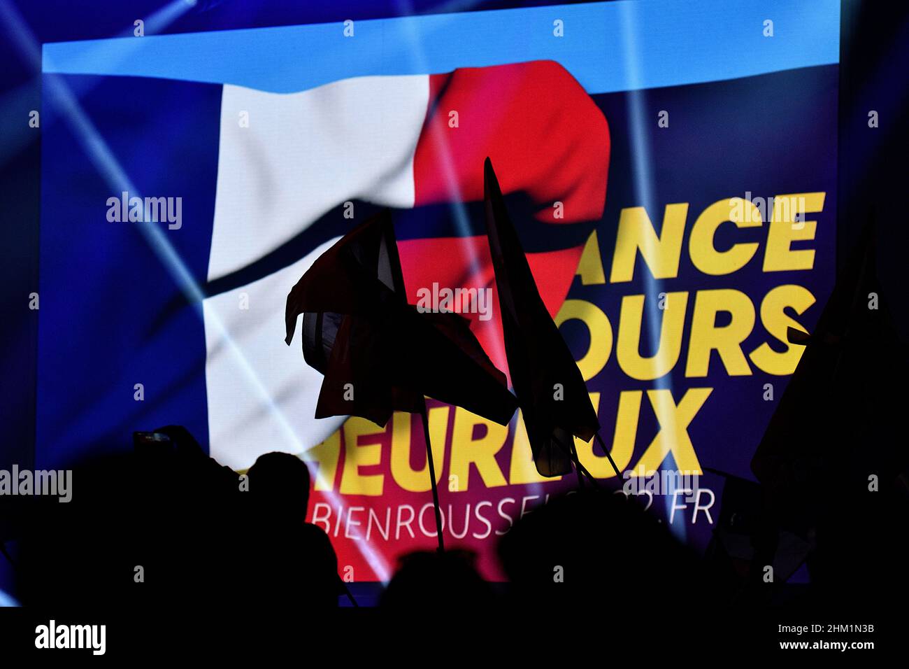 Flag of the french communist party hi-res stock photography and images ...