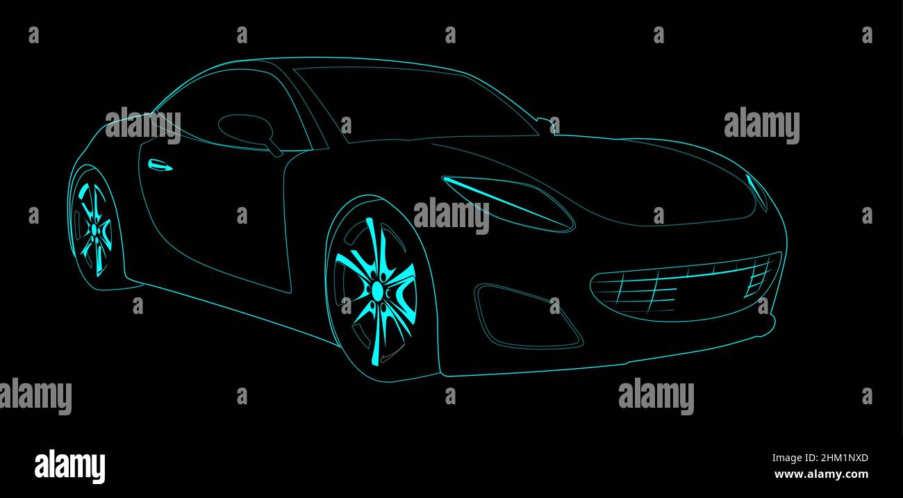 Car Outline Logo Front