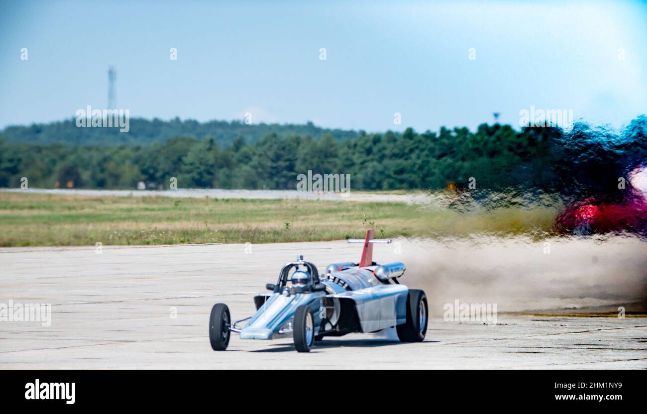 U.S. Navy Blue Angels Flight Demonstration Team. Rocket car ...