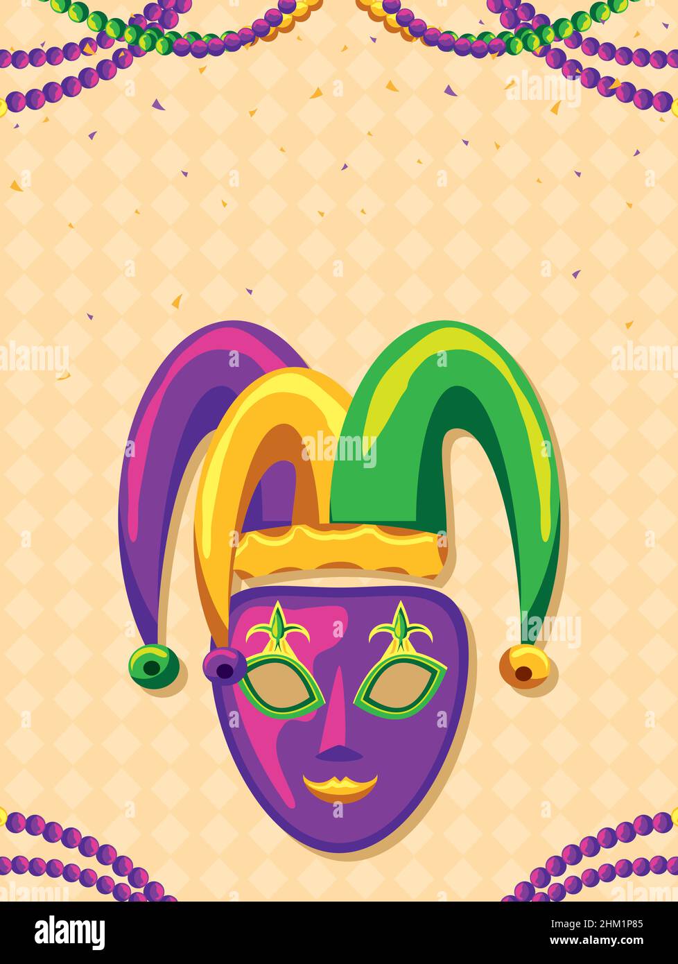 Mardi Gras jester hat Stock Vector Image & Art - Alamy