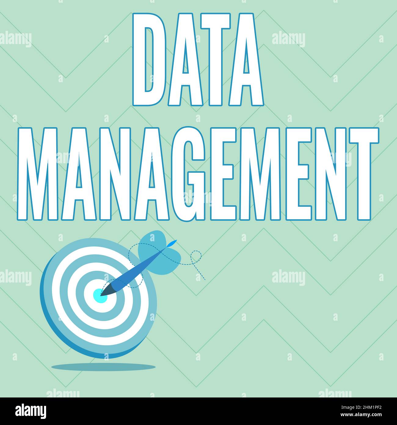 Sign displaying Data Management. Business overview The practice of organizing and maintaining ...