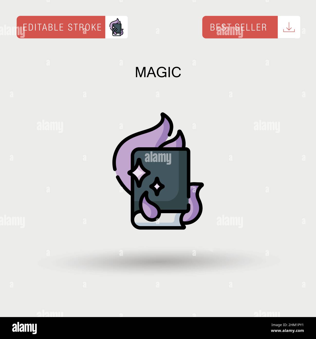 Vector magic white glow Stock Vector Images - Alamy