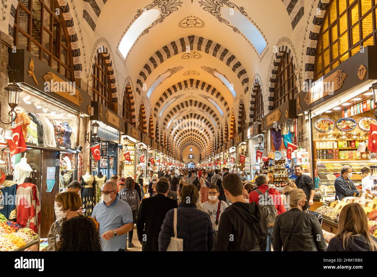 Grand Bazaar in Istanbul, Turkey. Grand Bazaar is one of the most ...
