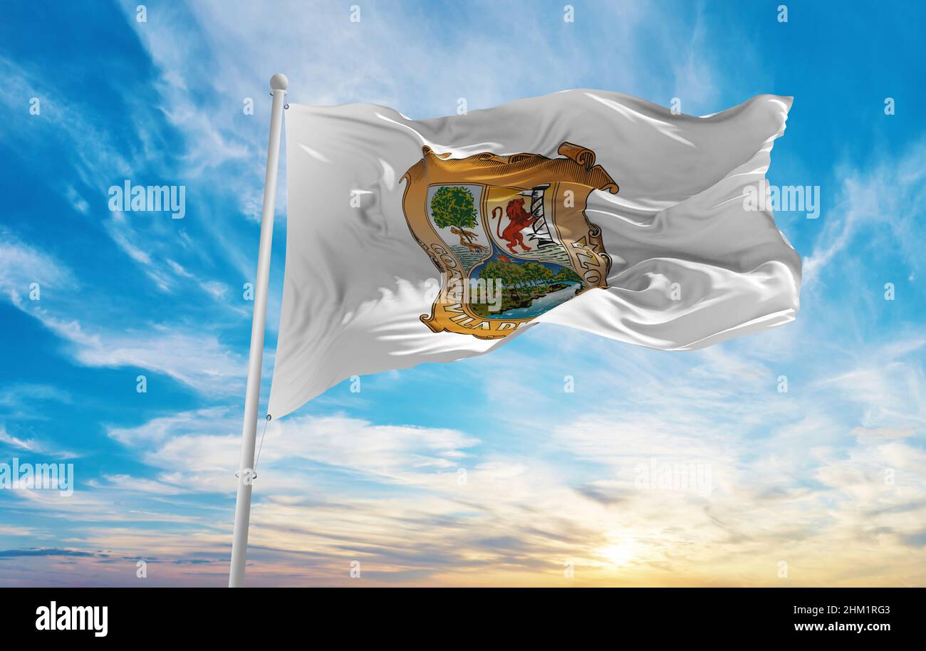 Coahuila Mexico Flag