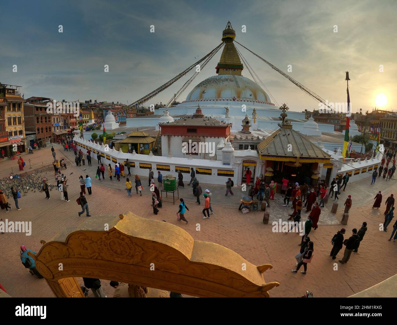 Boudha stupa, Kathmandu, Nepal. Boudhanath Stupa. Boudhanath also ...