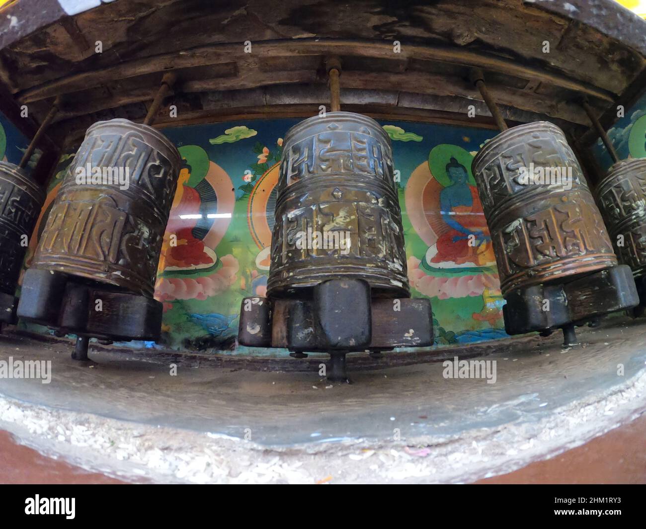 Boudha map hi-res stock photography and images - Alamy