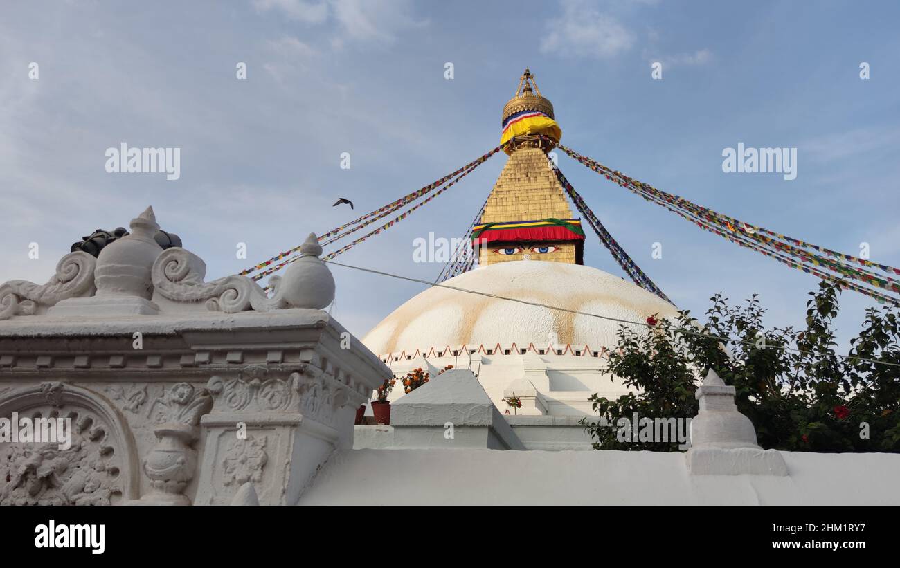 Boudha stupa, Kathmandu, Nepal. Boudhanath Stupa. Boudhanath also ...