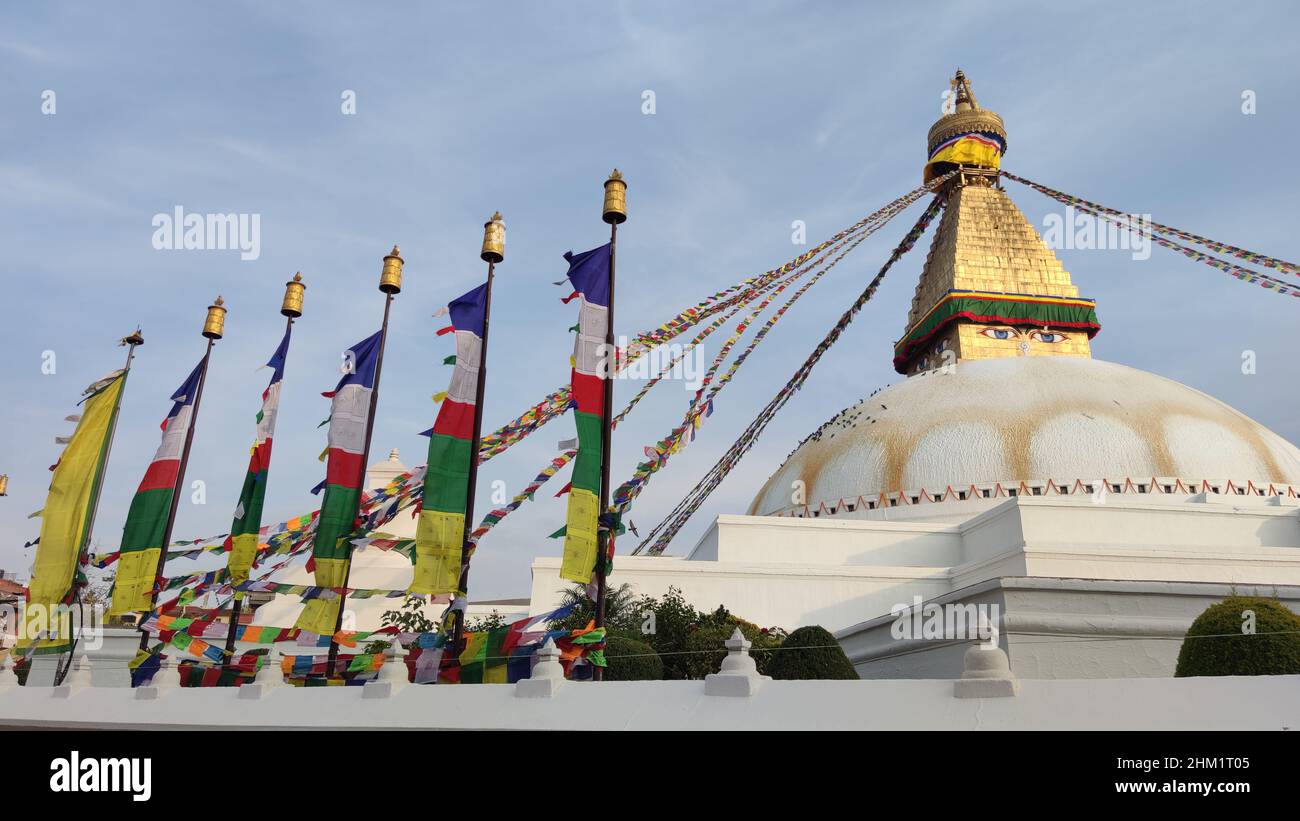 Boudha stupa, Kathmandu, Nepal. Boudhanath Stupa. Boudhanath also ...