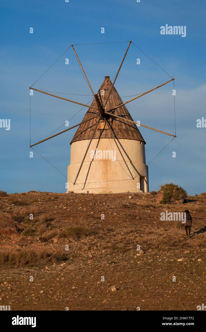 Old spanish windmill hi-res stock photography and images - Alamy