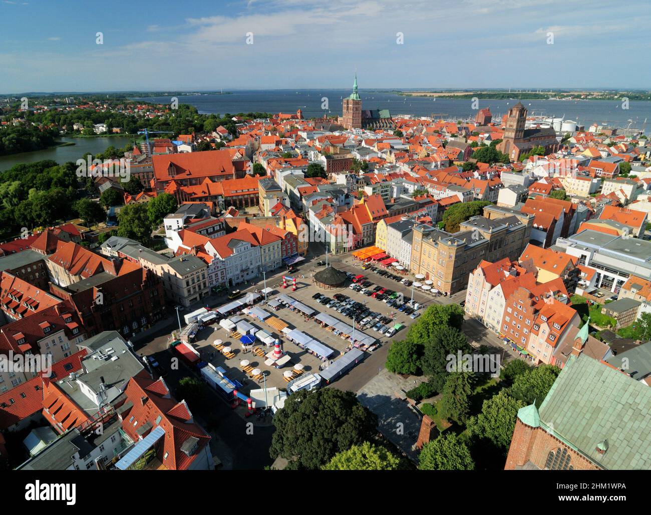 Shopping street in stralsund hi-res stock photography and images - Alamy