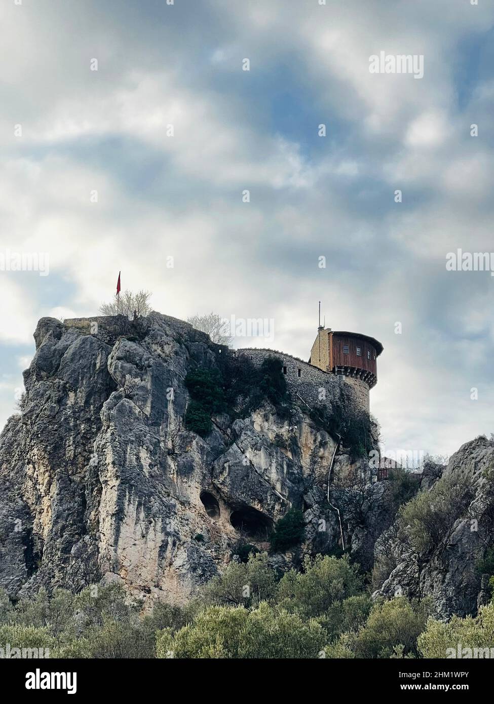 The castle of Petrele is one of the tourist locations close to Tirana ...