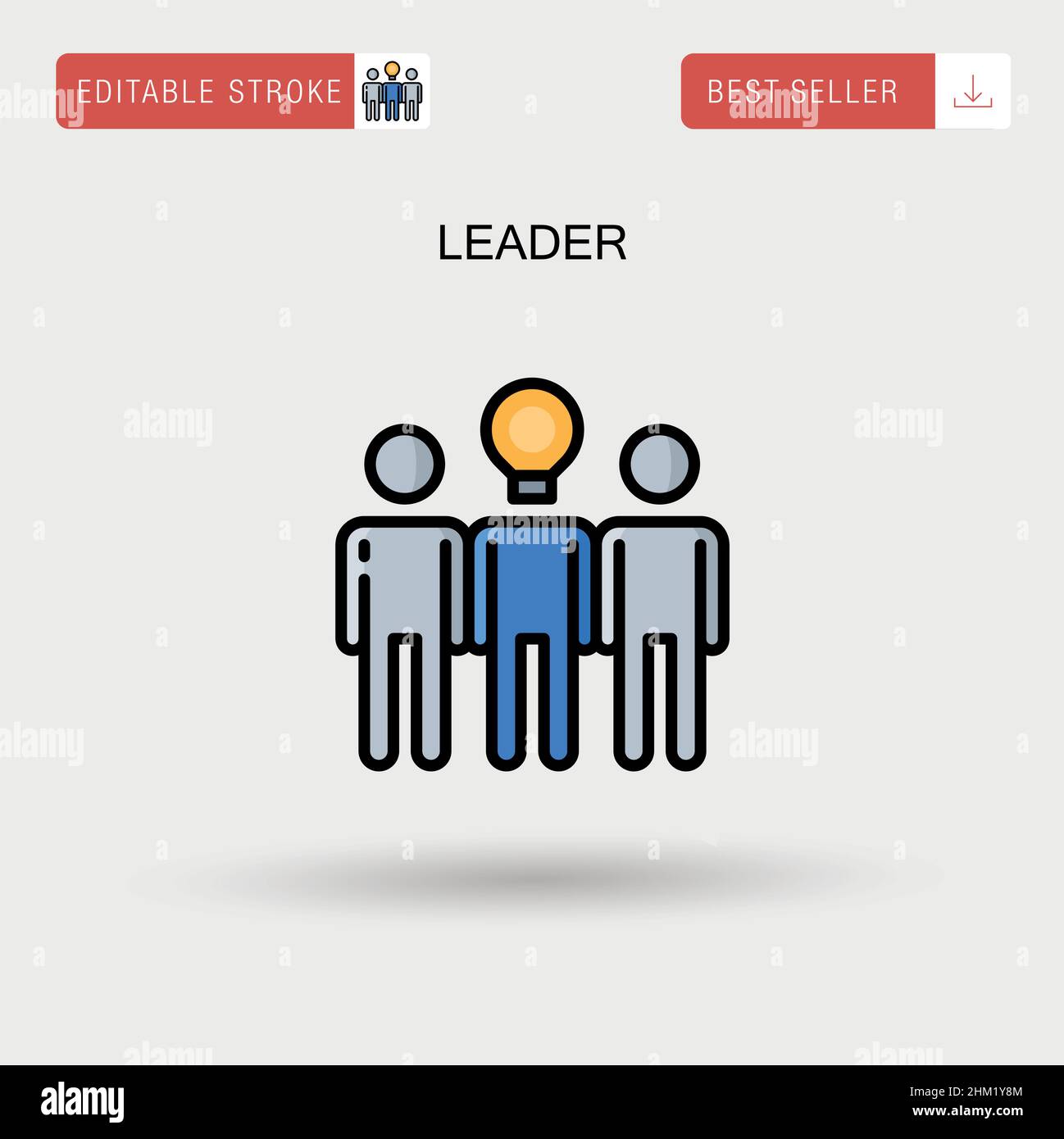 Female boss concept team Stock Vector Images - Alamy