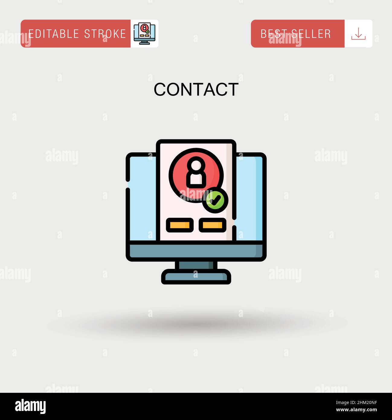 E mail contact us Stock Vector Images - Alamy